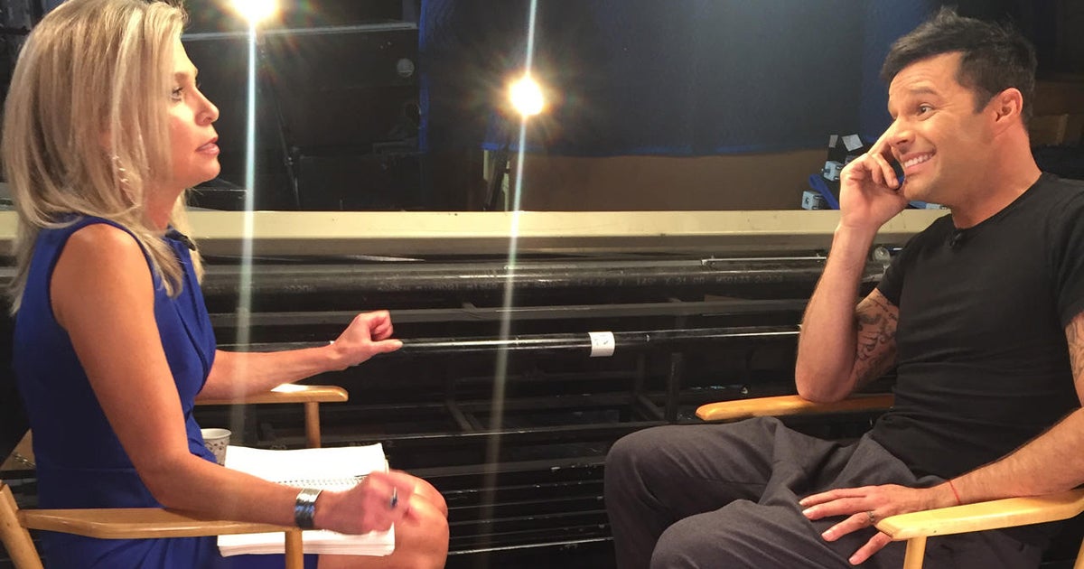 Behind the scenes: Shooting Ricky Martin - CBS News
