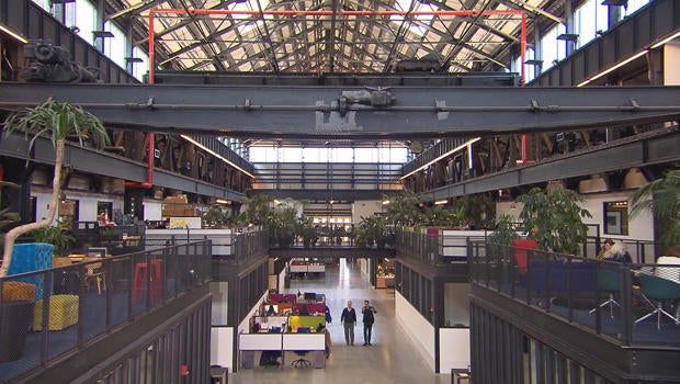 The Brooklyn Navy Yard's rebirth as a high-tech center - CBS News