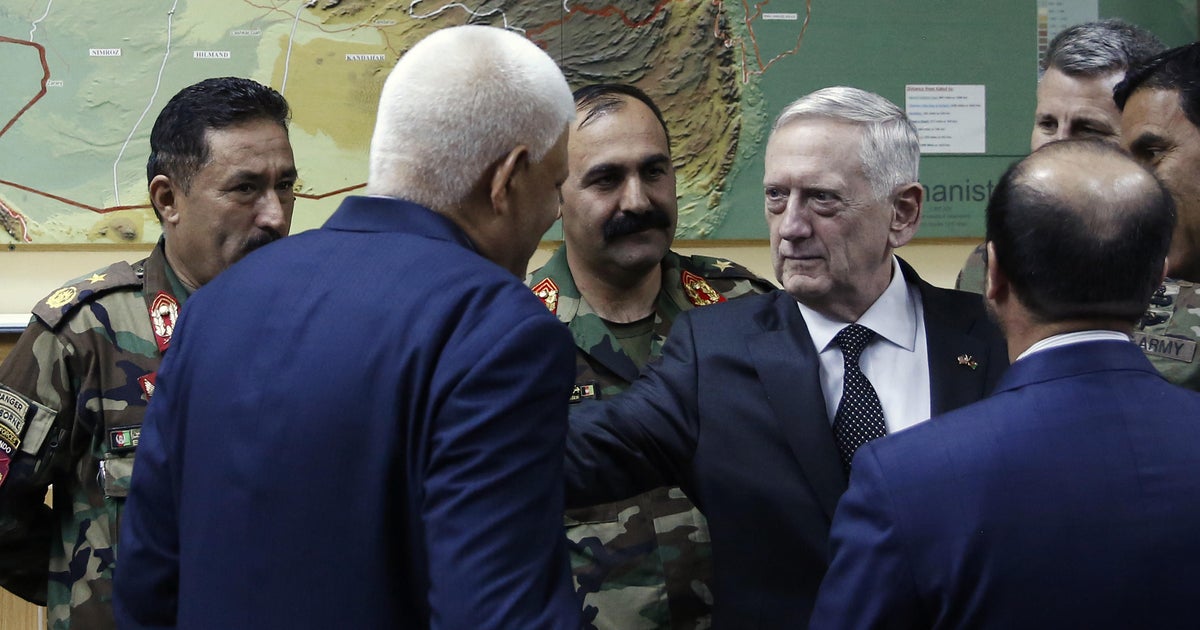 James Mattis in Afghanistan as Taliban claims attack on Camp Chapman ...