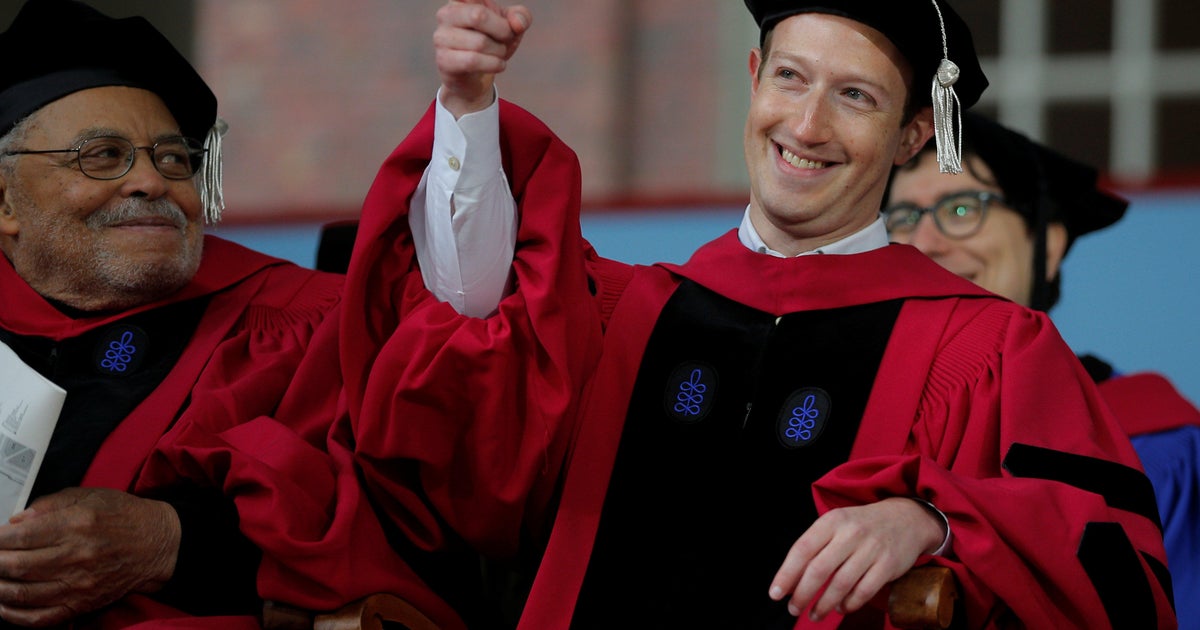 Mark Zuckerberg returns to Harvard to deliver commencement speech - CBS ...