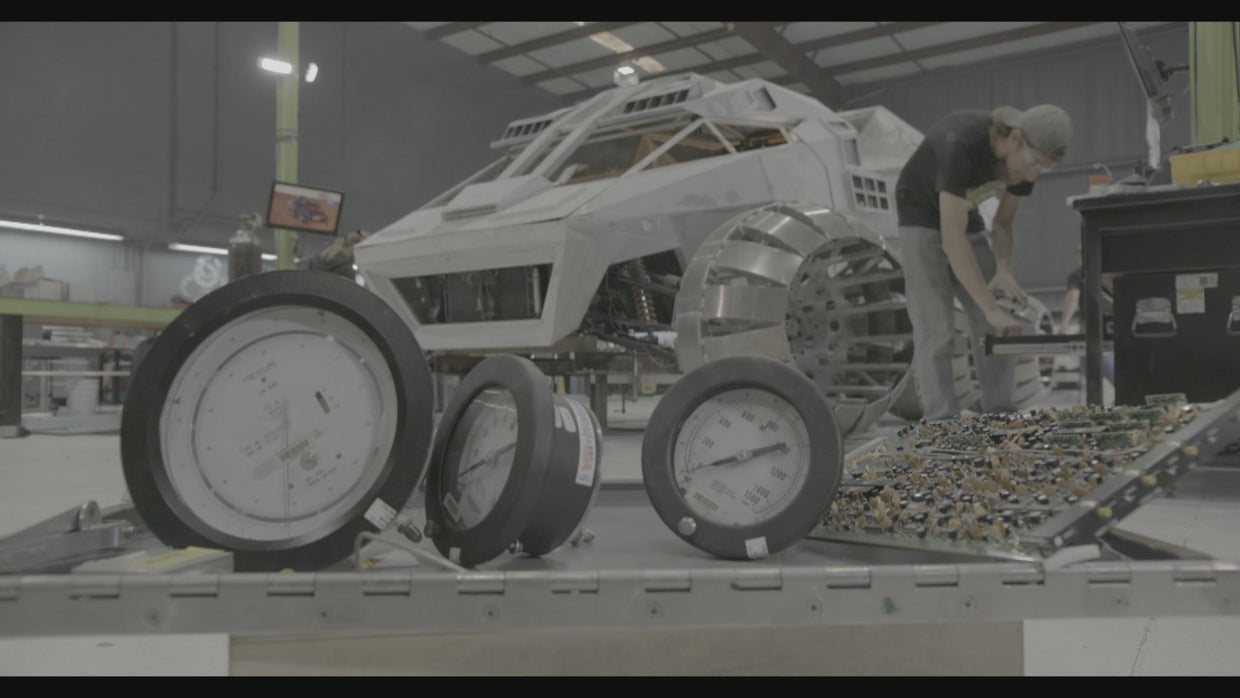 NASA's rover concept vehicle merges science and science fiction - CBS News