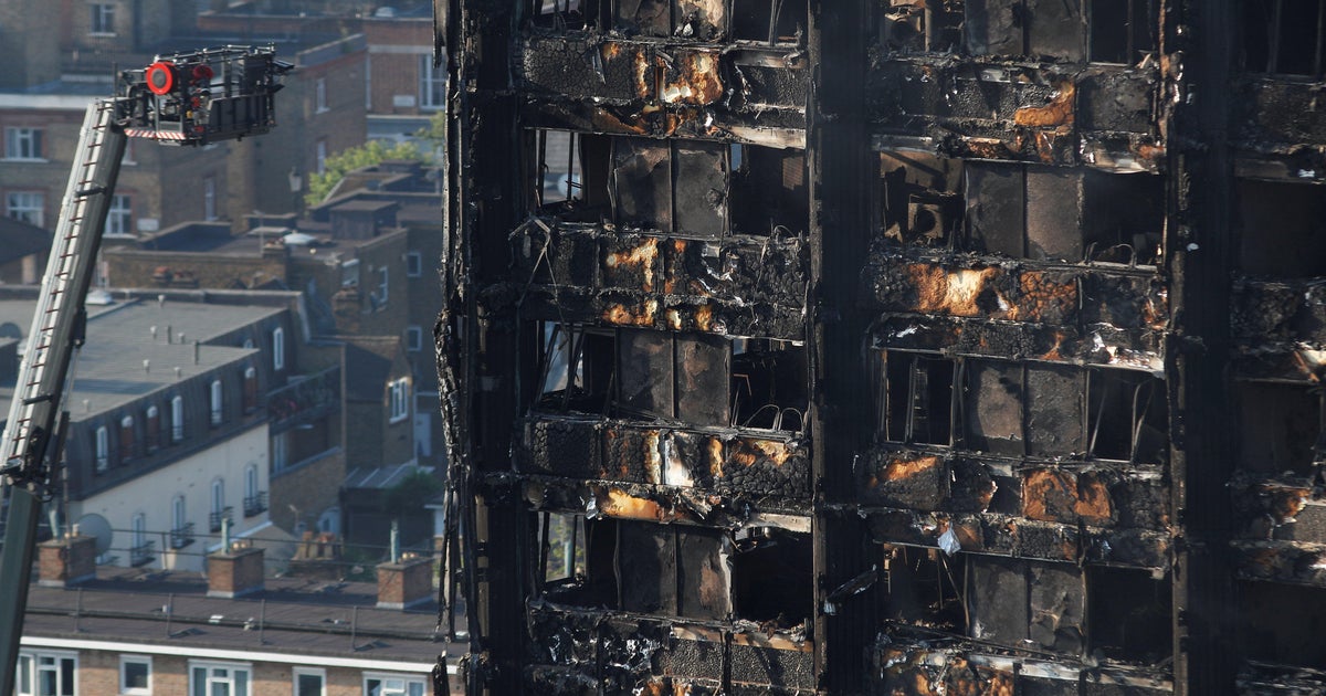 London Grenfell Tower high-rise fire death toll rises as external ...