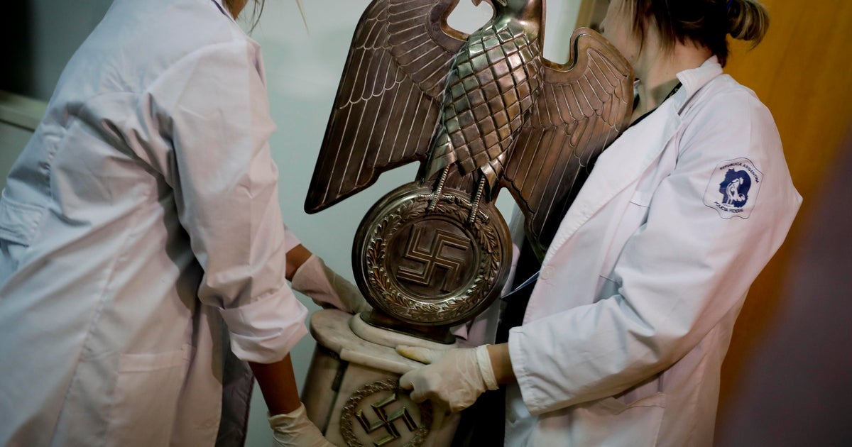 Hidden trove of suspected Nazi artifacts found in Argentina - CBS News