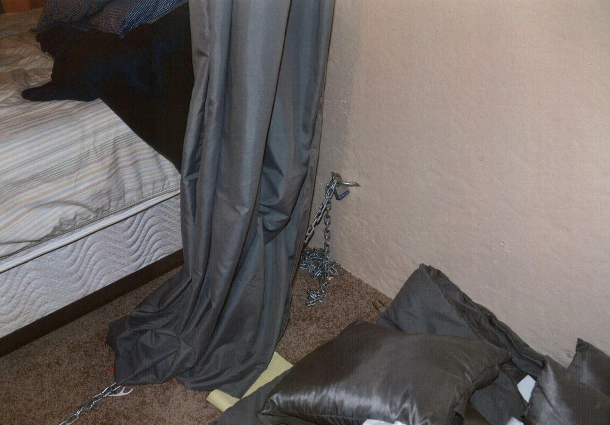 Inside Todd Kohlhepp's storage container used for torture