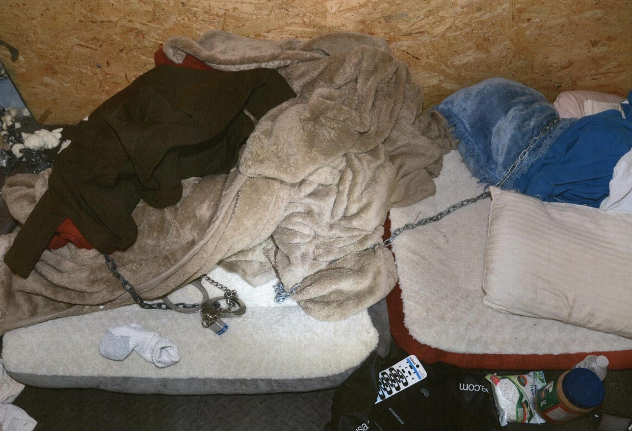 Inside Todd Kohlhepp's storage container used for torture