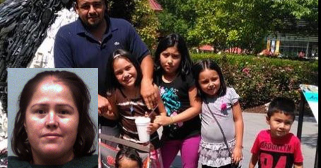 Dad, 4 young kids cops say mother stabbed to death identified - CBS News