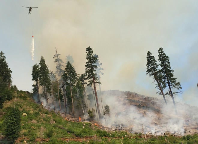 Western wildfires