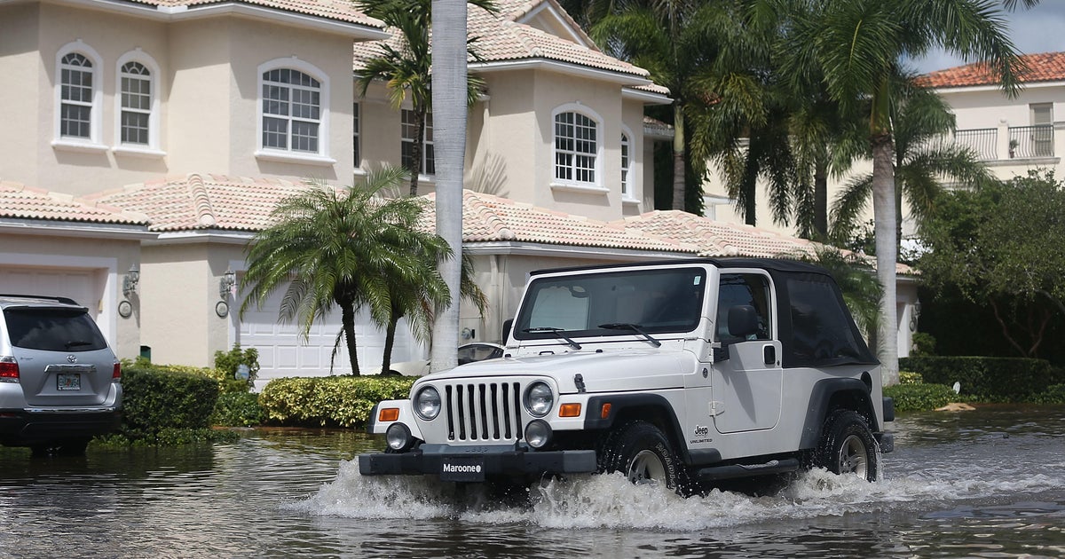 U.S. communities will face chronic flooding as sea levels rise - CBS News