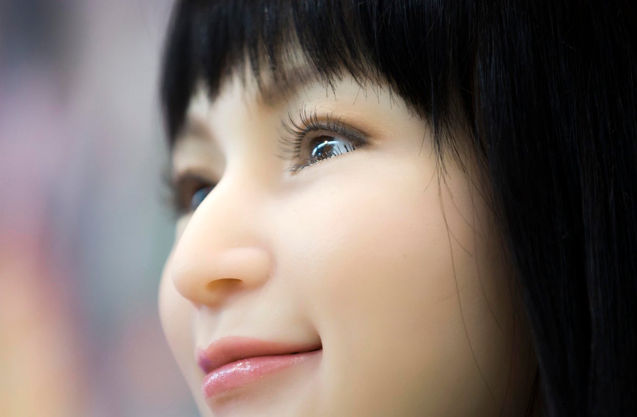 Creepily human-like robots