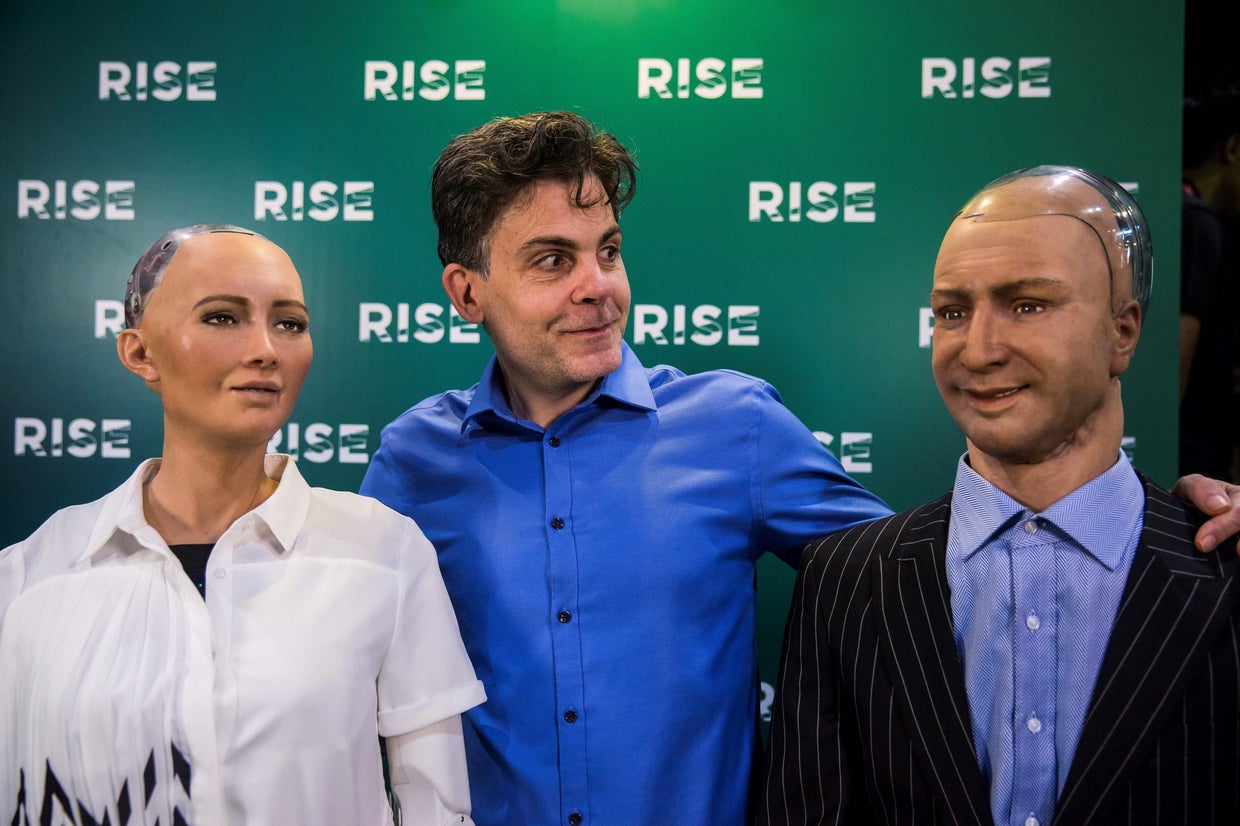 Creepily human-like robots