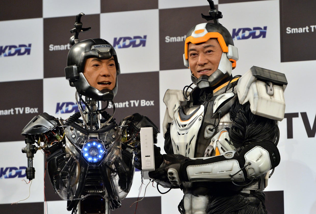 Creepily human-like robots