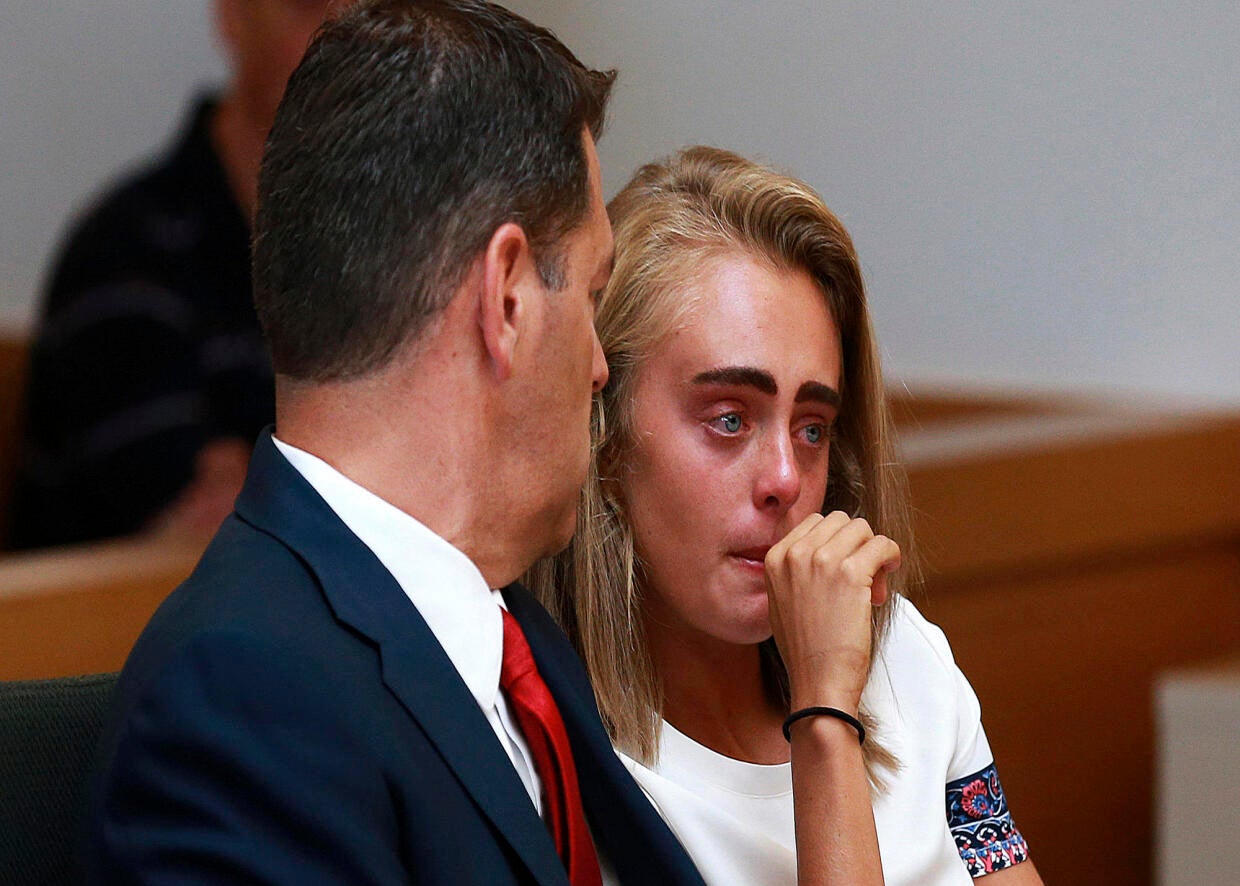 Texting suicide case: Michelle Carter sentenced to serve at least 15 ...
