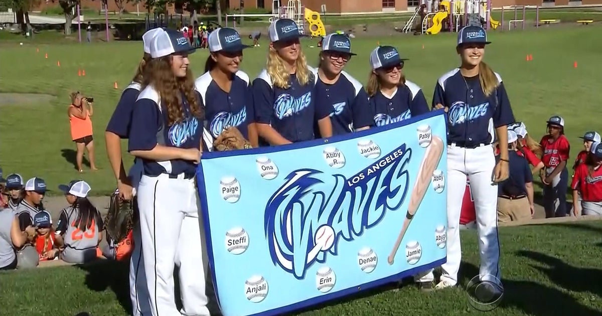 New generation of girls fight for a league of their own - CBS News
