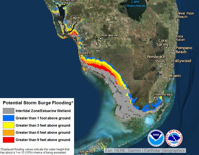Hurricane Irma path toward Florida Live updates, 9-Sep-2017 - CBS News
