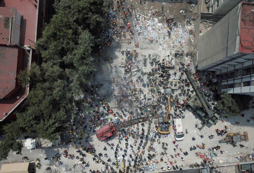 Major earthquake hits Mexico