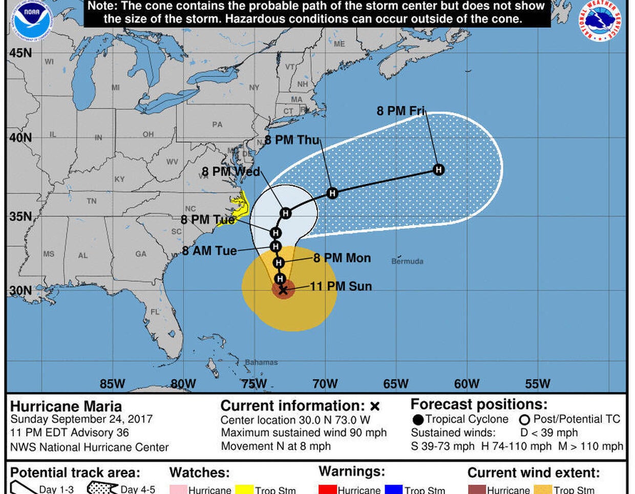 Hurricane Maria: Puerto Rico devastation, latest forecast, updates ...