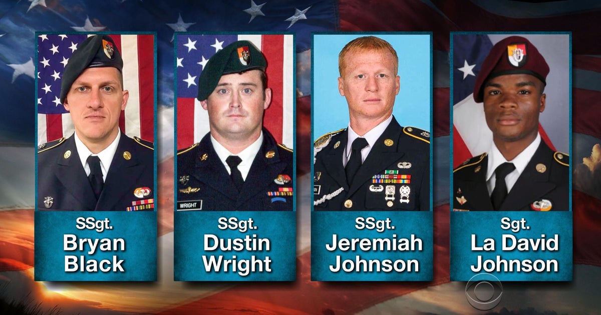 New details emerge on ambush in Niger that killed 4 U.S. soldiers - CBS ...