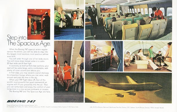 Boeing's 747, the "queen of the skies"