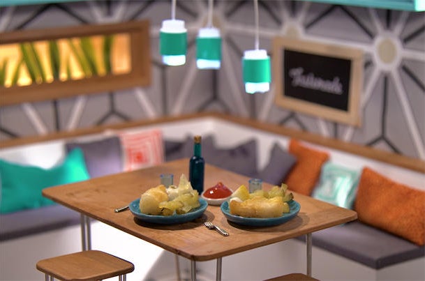 Creating tiny food for "Tiny Kitchen"