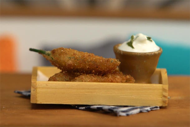 Creating tiny food for "Tiny Kitchen"