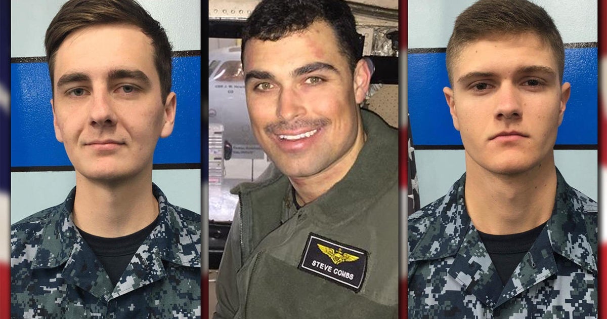 US Navy names sailors missing since plane crash in Pacific Ocean ...