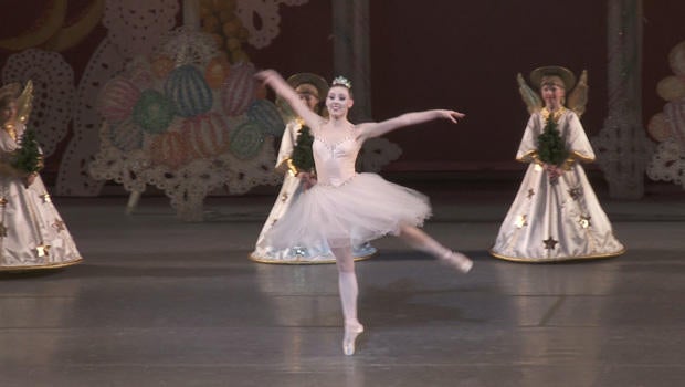 On Your Toes The Making Of Ballet Shoes Cbs News