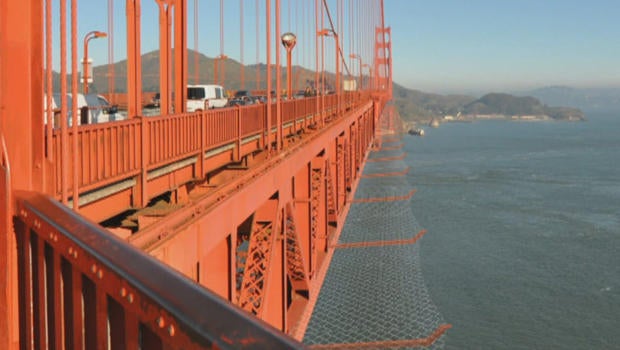 The Golden Gate Bridge to get a suicide net - CBS News