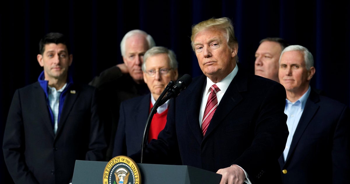 Watch: Trump speaks from Camp David during meetings with congressional ...