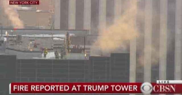 Fire breaks out at Trump Tower - CBS News