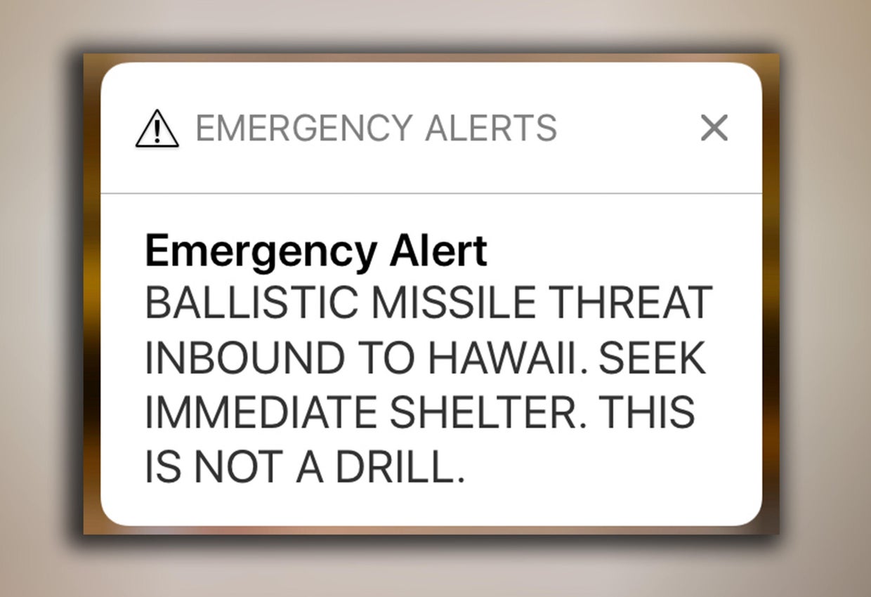 Residents, tourists in Hawaii scrambled for shelter after alert sent in ...