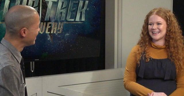 One-on-one with "Star Trek: Discovery's" Mary Wiseman - CBS News