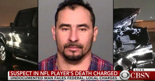 Suspect in NFL player's death charged - CBS News