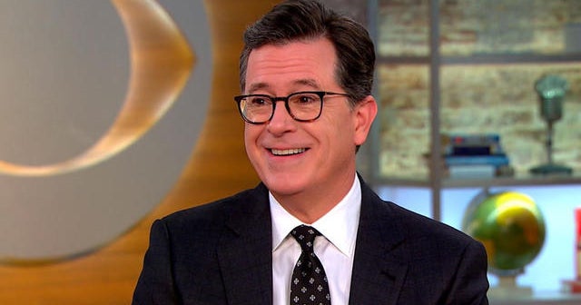 Stephen Colbert takes his "cartoon cameras" inside the White House ...