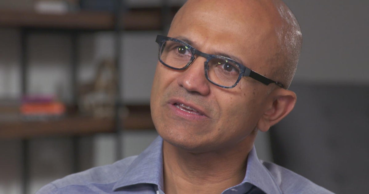 For Microsoft CEO Satya Nadella, business is personal - CBS News