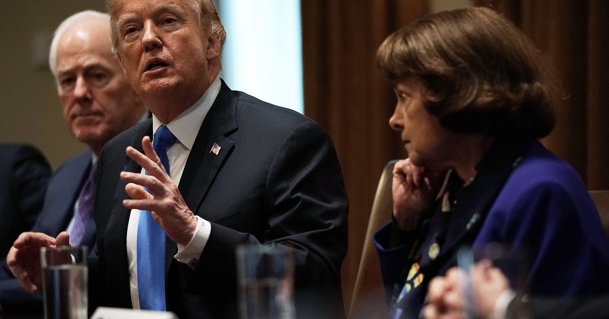 Congress struggles to adapt to Trump's shifting gun stances - CBS News