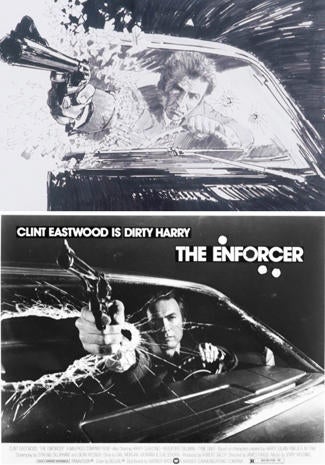 Iconic movie posters by designer Bill Gold