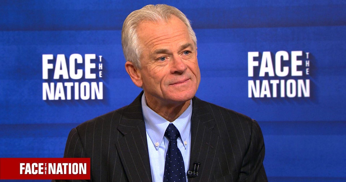 In the White House shuffle, trade guru Navarro takes spotlight - CBS News