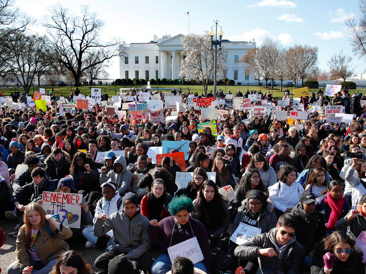 Student walkouts across U.S. protest gun violence