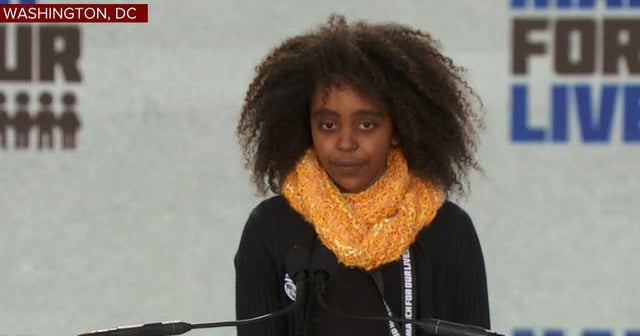 Naomi Wadler: "People have said that I'm too young to have these ...