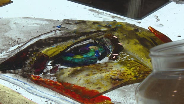 Breaking the boundaries of stained glass - CBS News