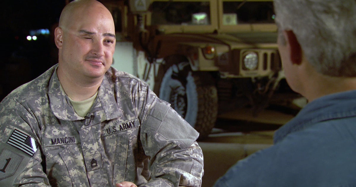 Brian Mancini's Brain: How IEDs may be physically causing PTSD - CBS News