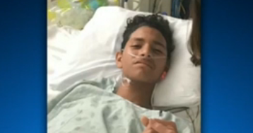Parkland shooting survivor, out of hospital, speaks out - CBS News