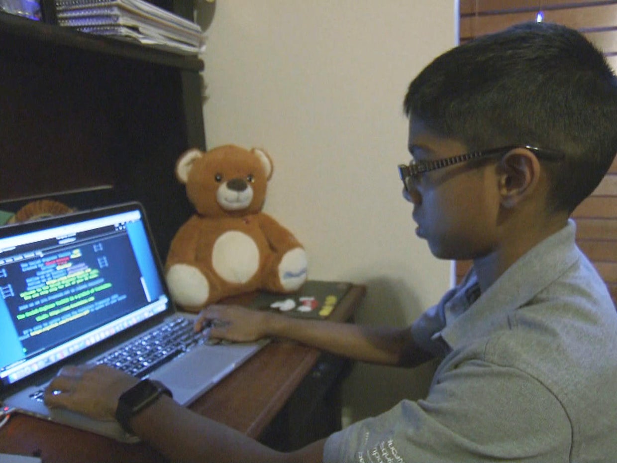 12-year-old "cyber ninja" shows how a hacker's poison can spread - CBS News