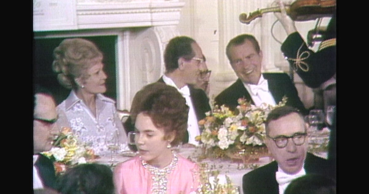 60 Minutes archives: How state dinners looked in 1971 - CBS News