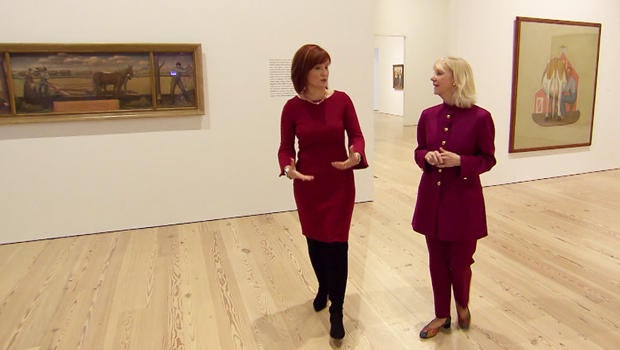 Grant Wood: An American artist - CBS News