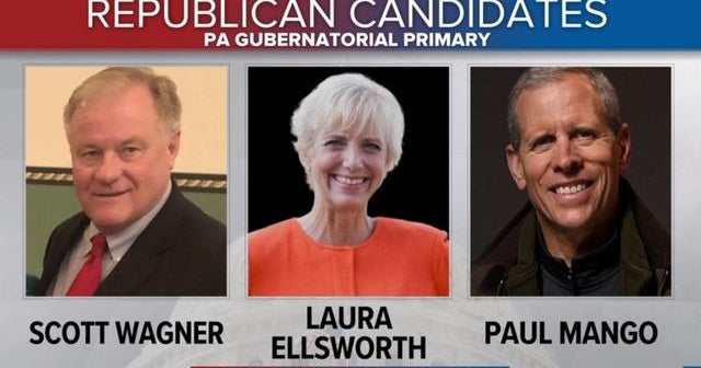 GOP candidates battle in Pennsylvania gubernatorial primary - CBS News