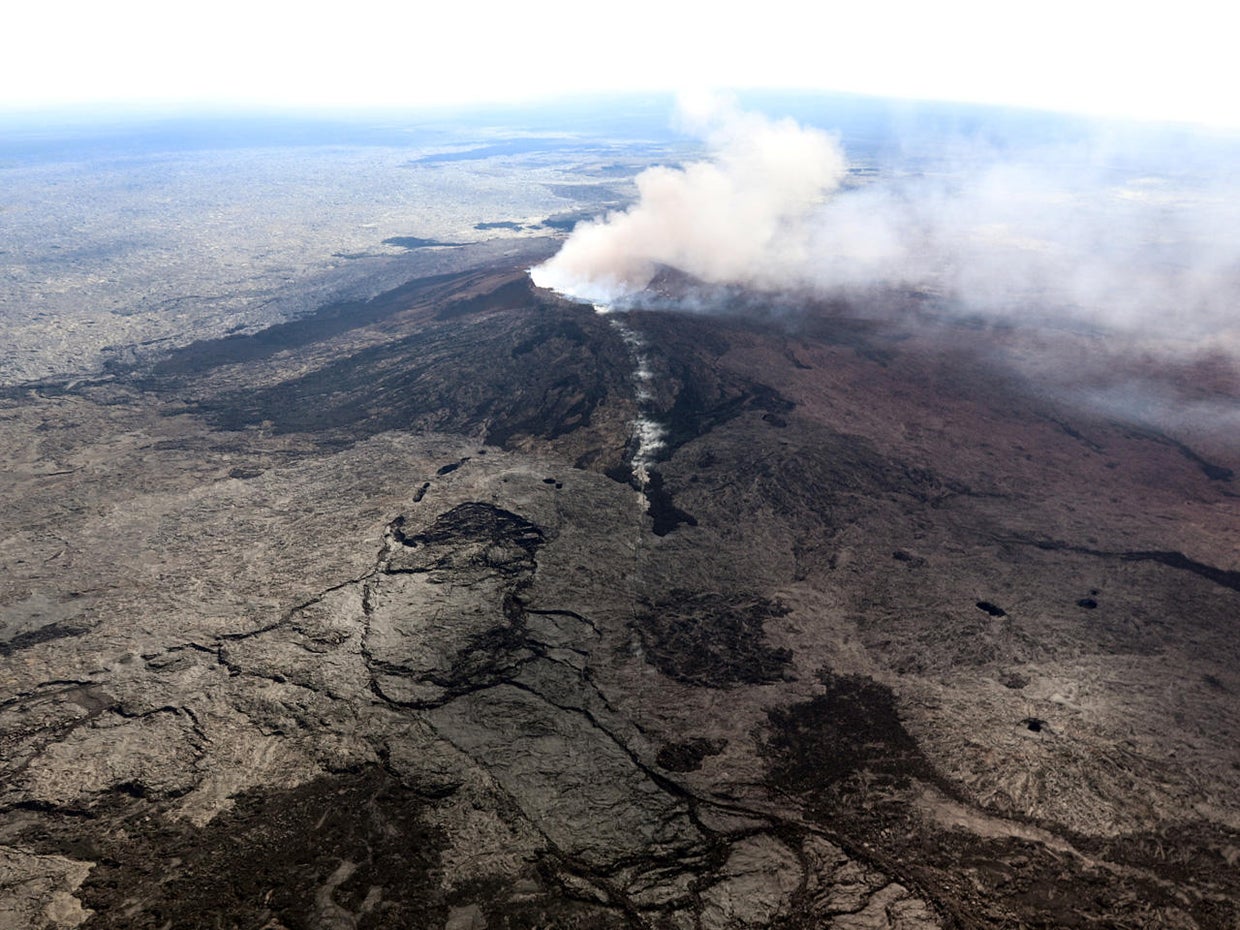 Volcanic eruption in Hawaii