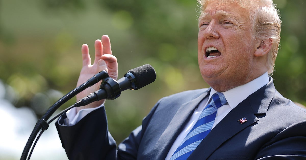 Trump donates first quarter salary to VA - CBS News