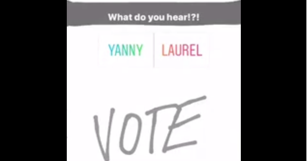 Yanny or Laurel debate: Do you hear Laurel or Yanny in the audio clip ...