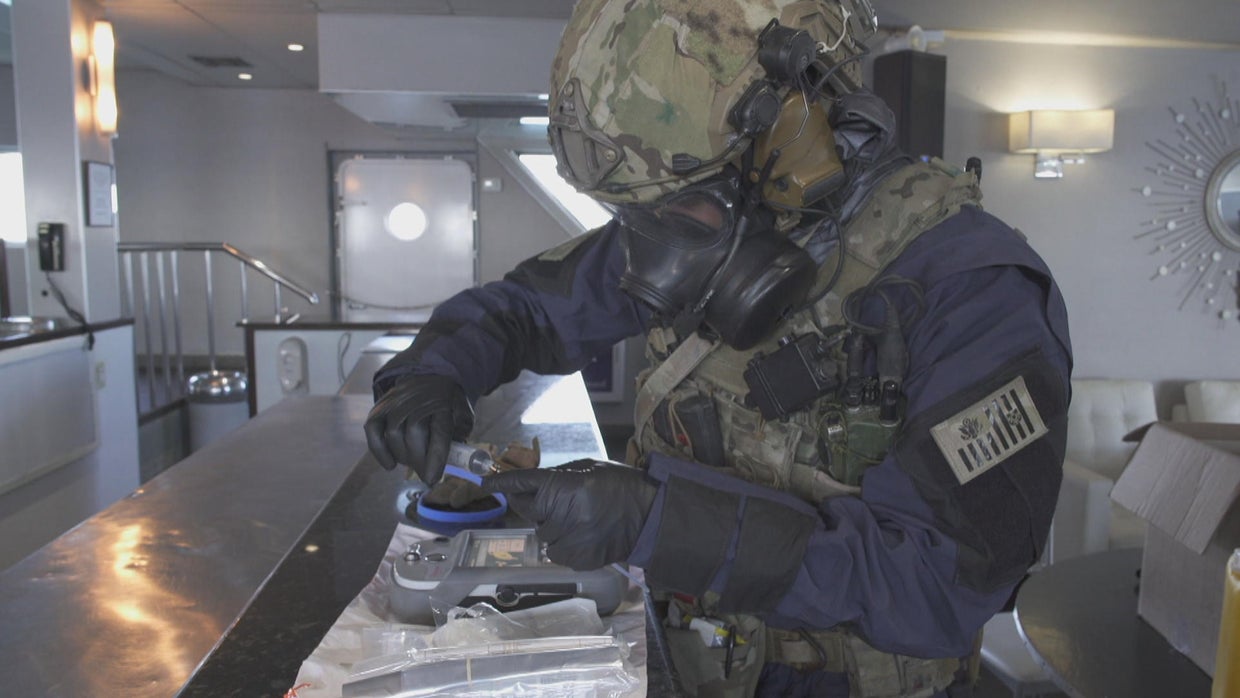 Elite Coast Guard team training for potential chemical weapons attacks ...